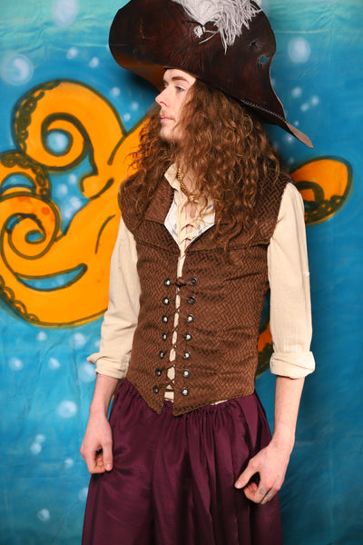 16. Men's Flynn Vest in Cocoa Basketweave - The "Wanders & Wayfinders ...