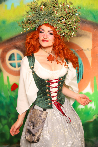 Maiden Bodice in Kale Diamond - The "There & Back Again" Collection ...